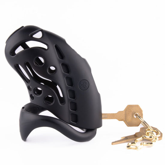 Bluetooth Electro-Shock Chastity Cage | Total Chastity