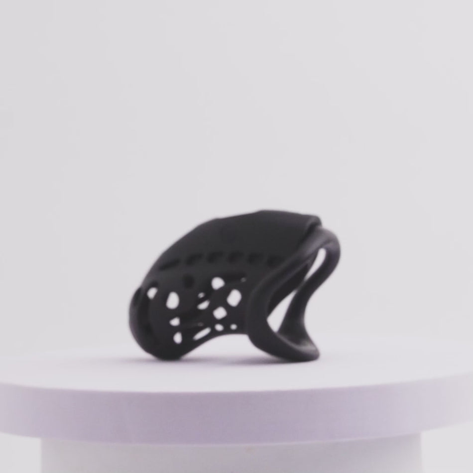 Remote Controlled Electro-Shock Chastity Cage | Total Chastity